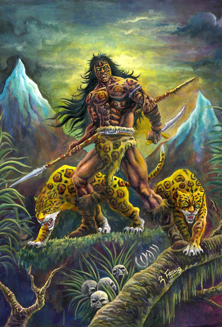 Nagual Mythology : The Were Jaguar - Mythlok
