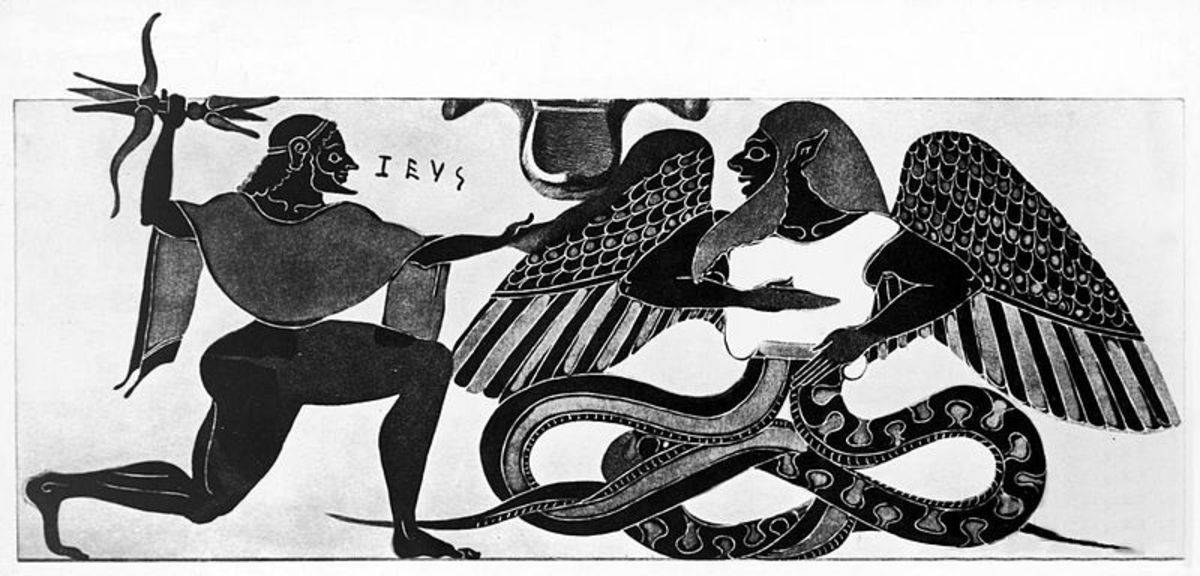 Echidna : The Snake Woman of Greek Mythology - Mythlok