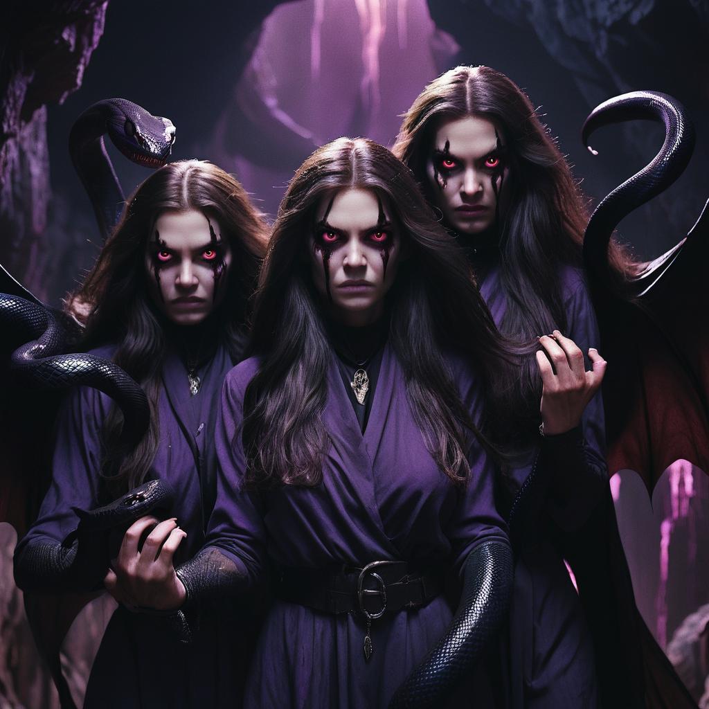 Erinyes : Greek Goddesses of Vengeance and Cosmic Justice - Mythlok
