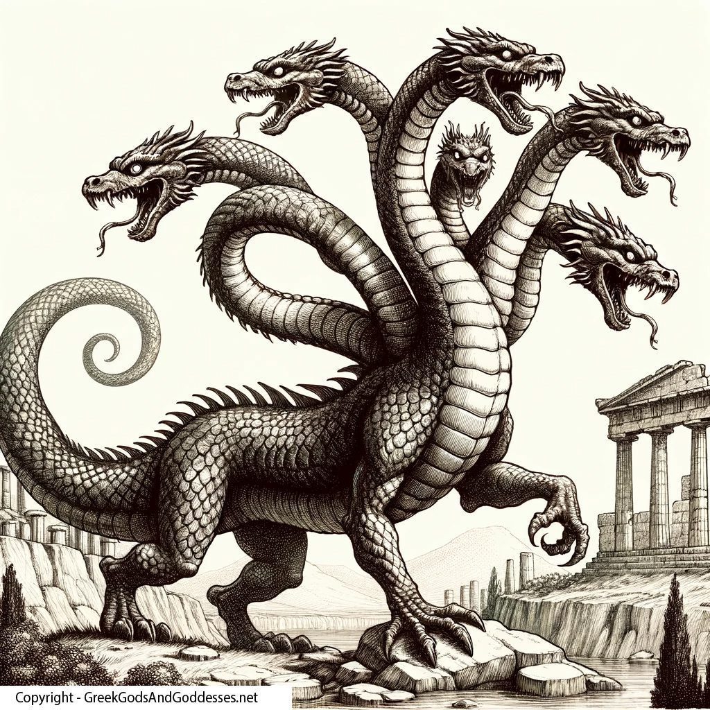 Hydra The Multi Headed Snake Mythlok Hydra The Multi Headed Snake Mythlok