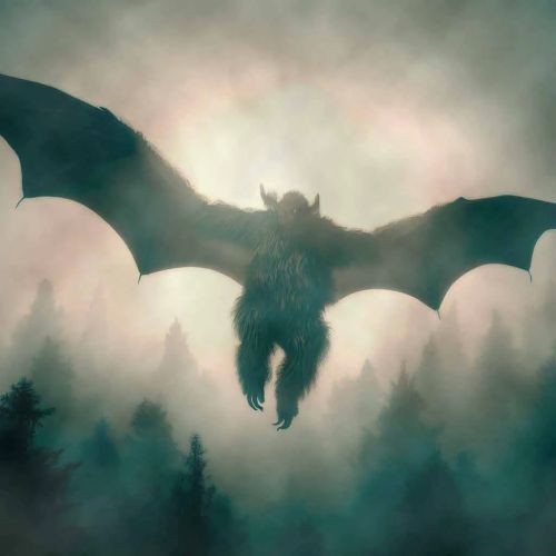 Batsquatch: The Winged Sasquatch of Mount St. Helens | Mythlok